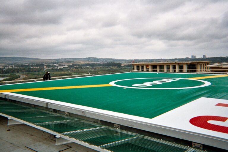 Aluminum Rooftop and Hospital Helipads and Heliports