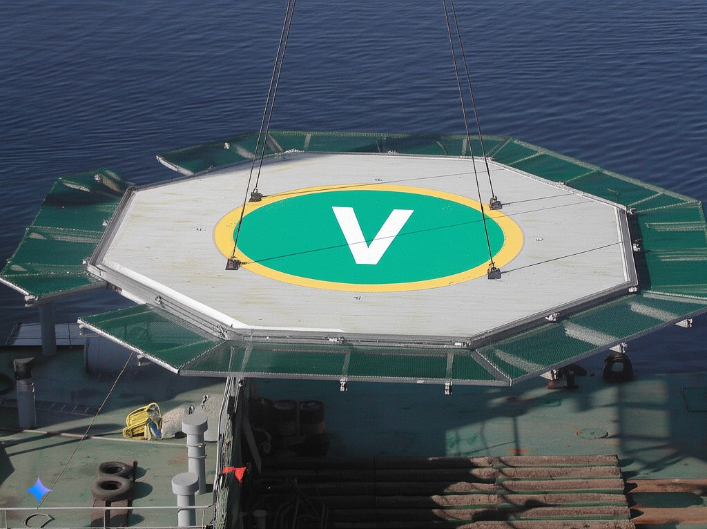 Aluminum Vertiports & Vertipads - Helidex